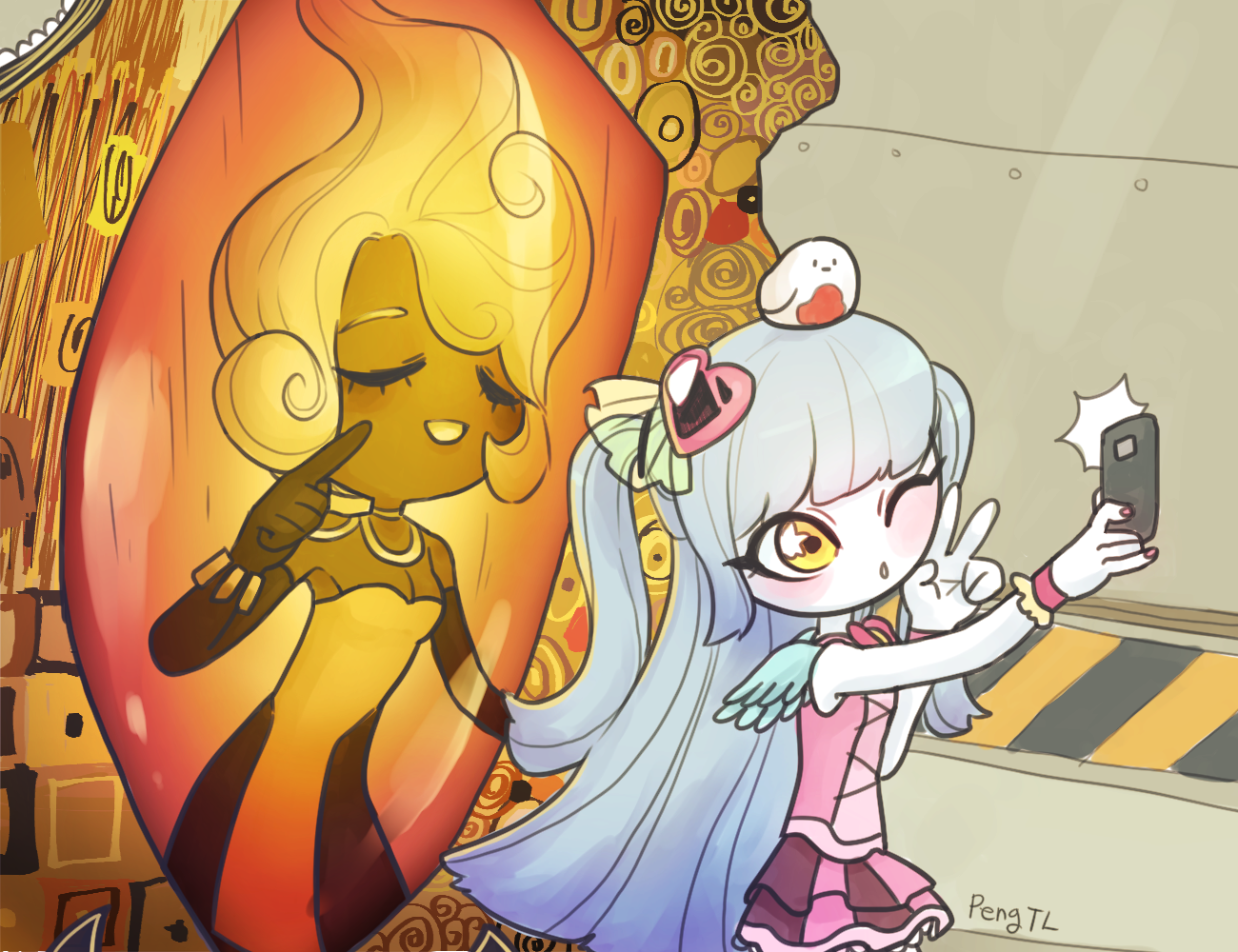 Lobotomy King, Queen and chick-触站