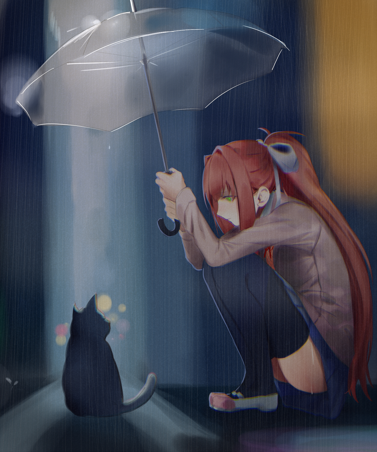 莫妮卡（心跳文学部）图片壁纸-莫妮卡（心跳文学部）高清壁纸大全-触站