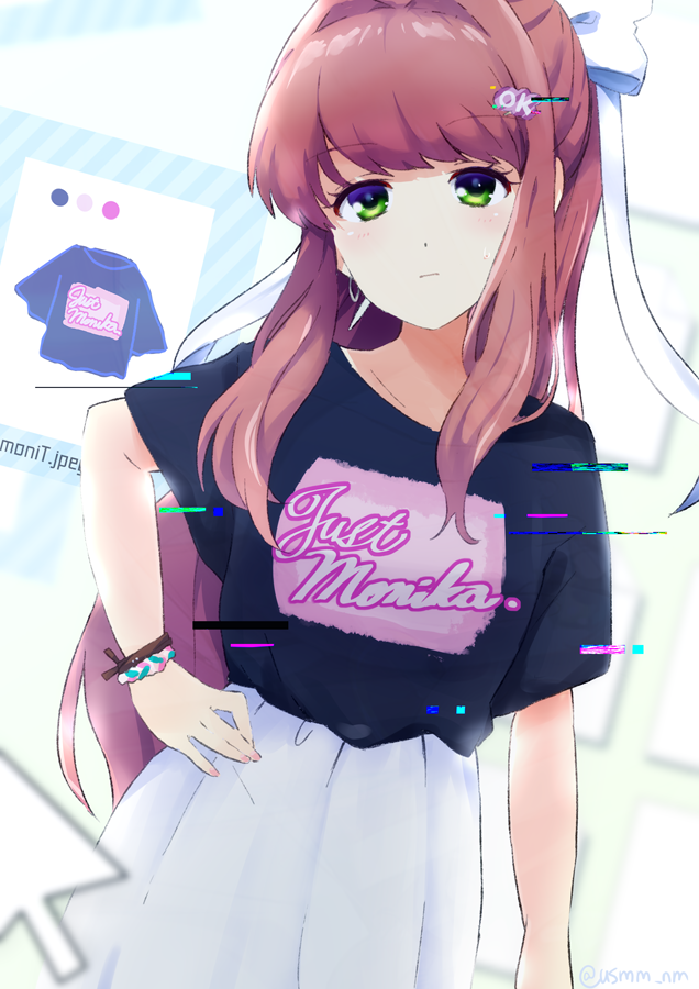 莫妮卡（心跳文学部）图片壁纸-莫妮卡（心跳文学部）高清壁纸大全-触站