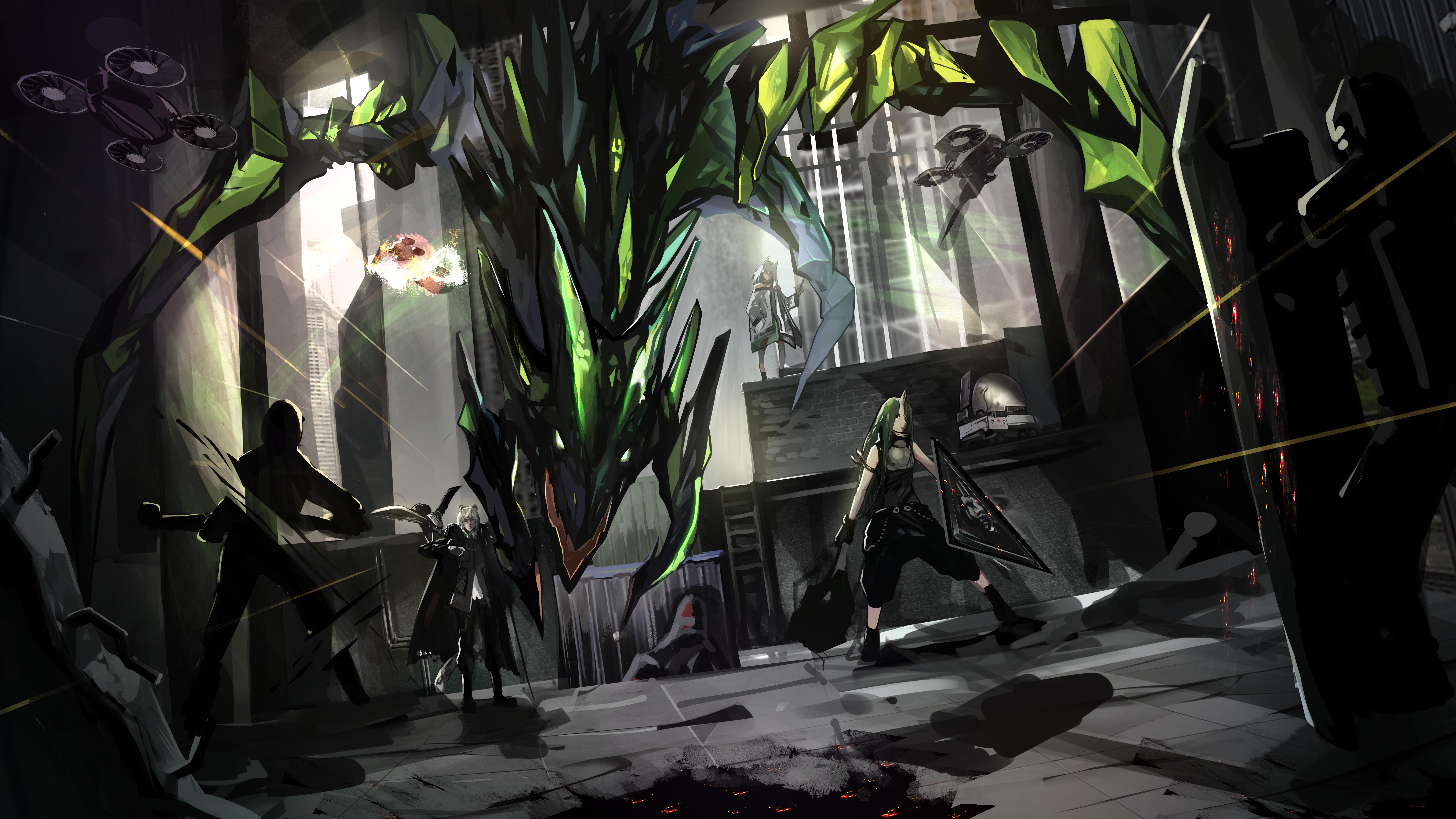 Mon3tr|《明日方舟Arknights》 - 画师通