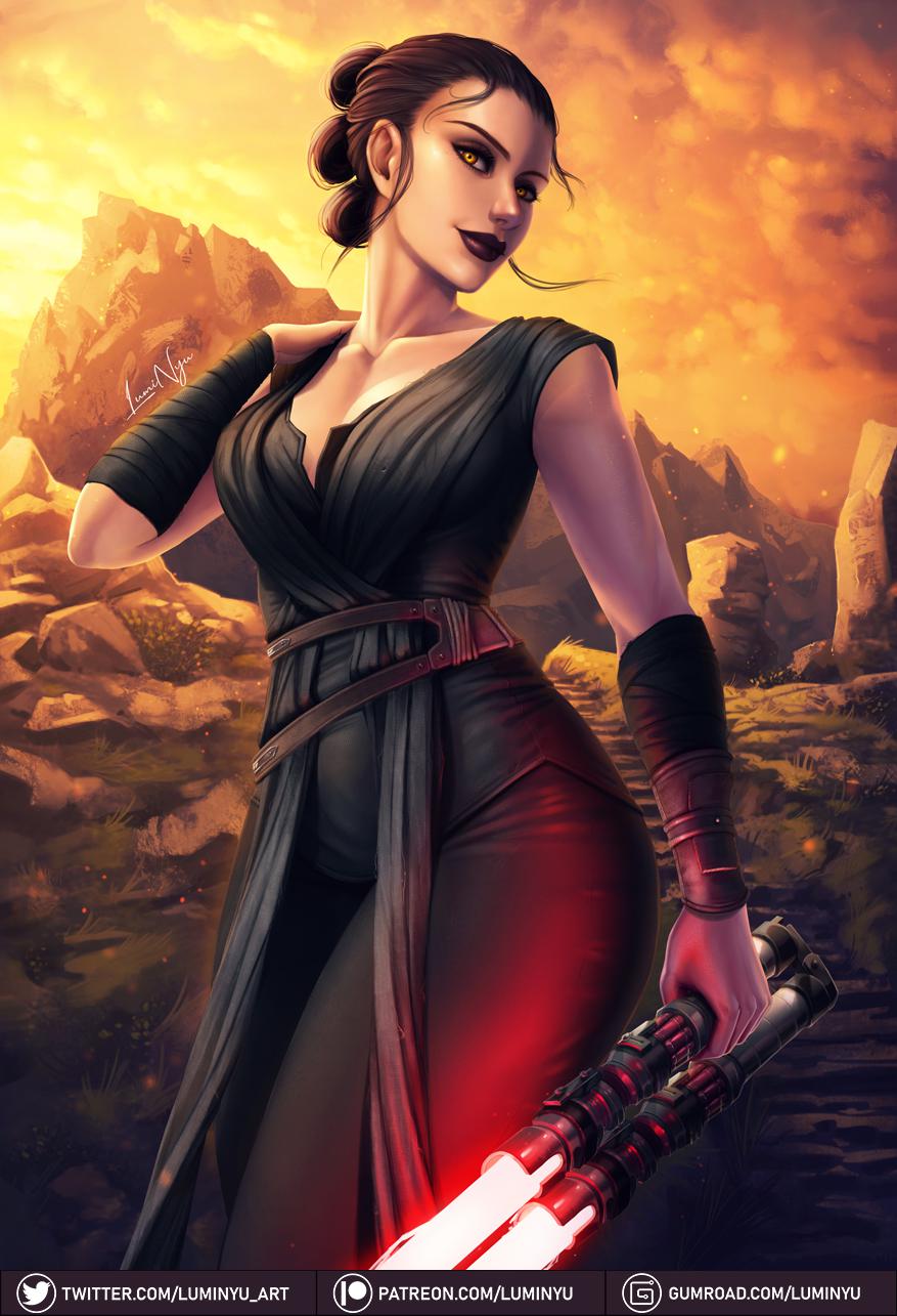 Rey from Star Wars EP IX-触站
