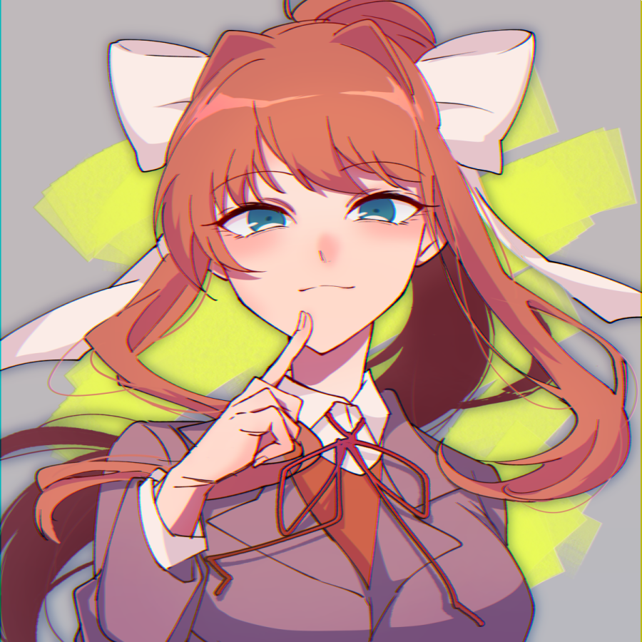 莫妮卡（心跳文学部）图片壁纸-莫妮卡（心跳文学部）高清壁纸大全-触站