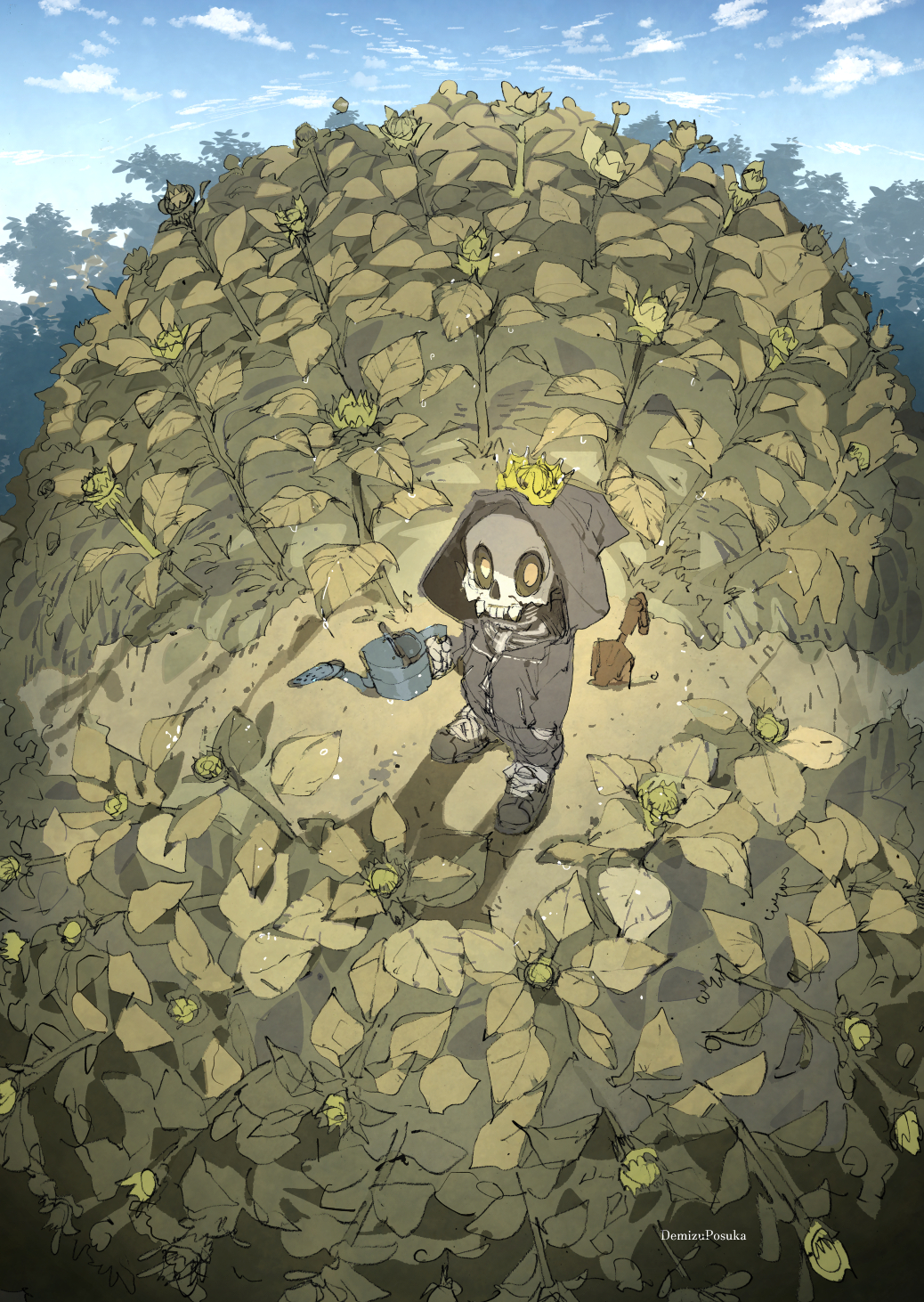 绿色王冠-创作竖图-触站