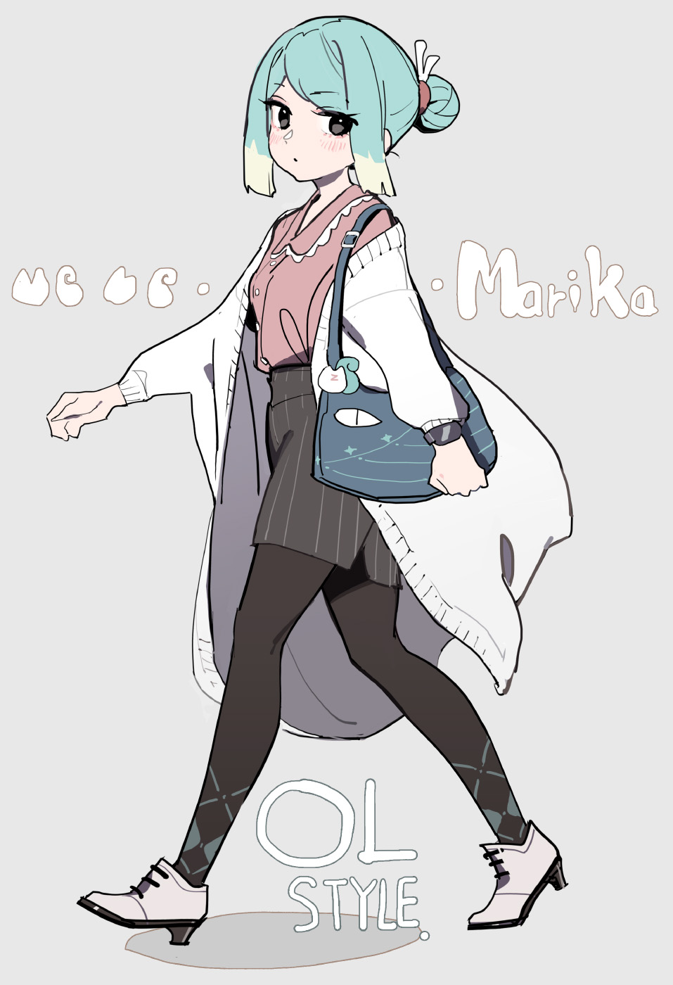 真理果 OL Style-marika_vtuber台灣VTuber-触站