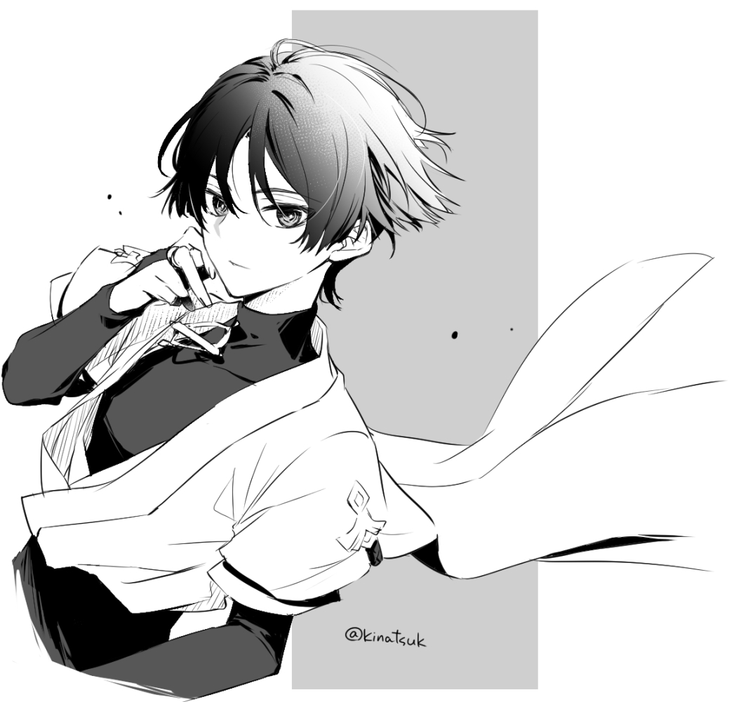 黑白画-原神GenshinImpact-触站