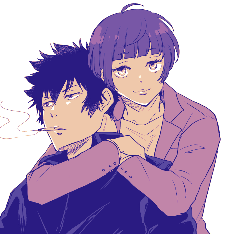 狡朱ログ-狡啮慎也×常守朱横图-触站