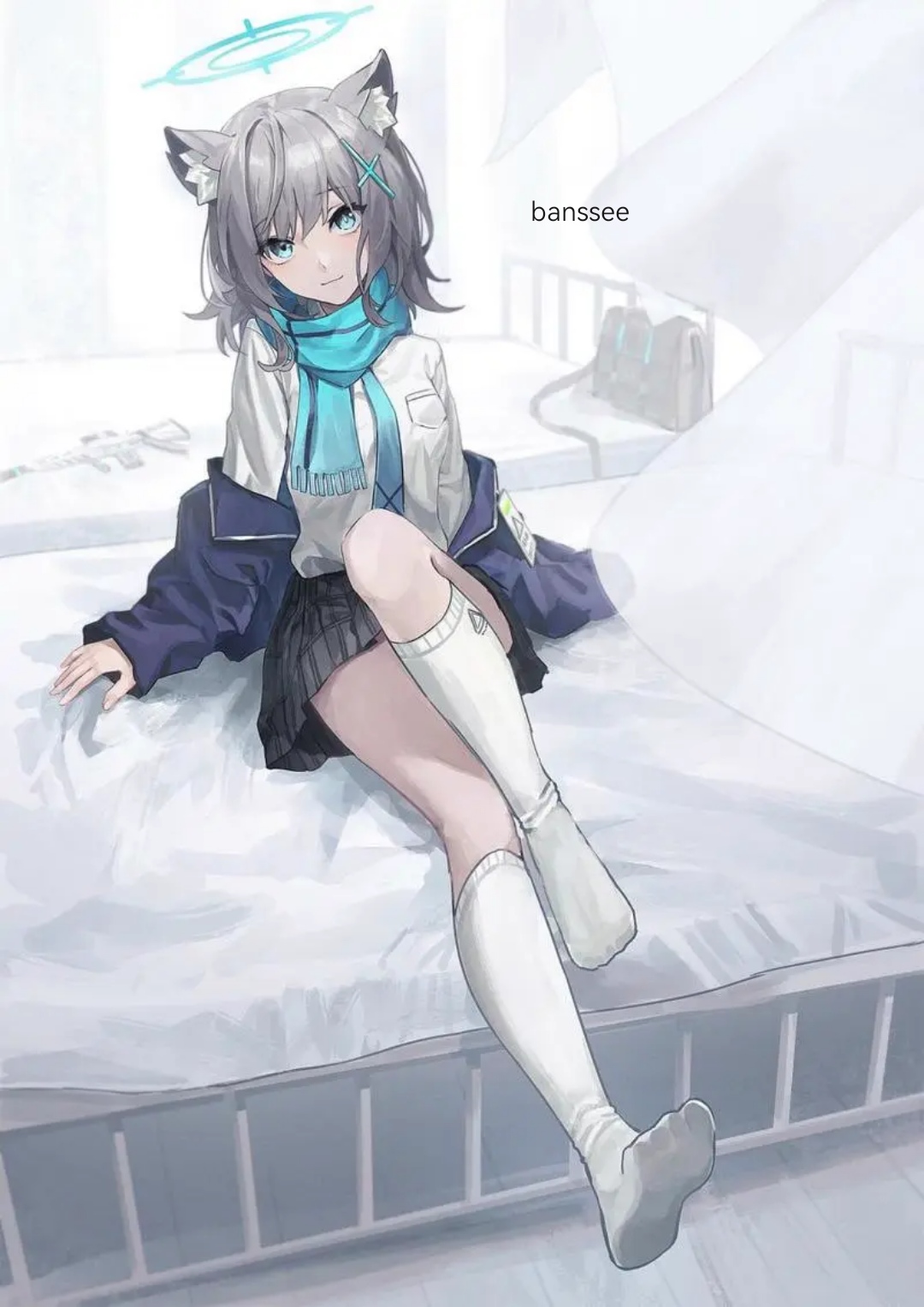 砂狼 白子-碧蓝档案碧蓝档案 碧蓝档案白子-触站