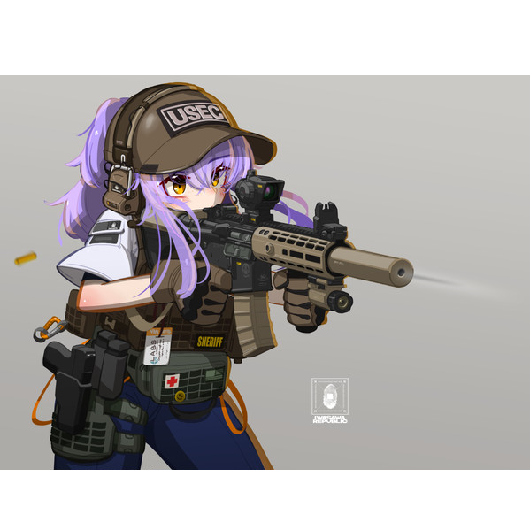 piew piew piew-Pixiv武装少女-触站