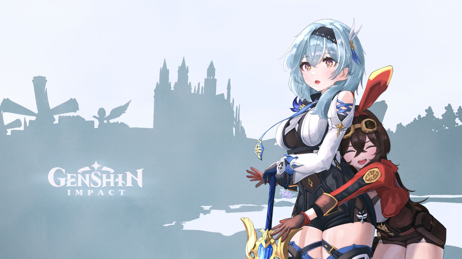 [Genshin Impact] Eula X Amber-触站