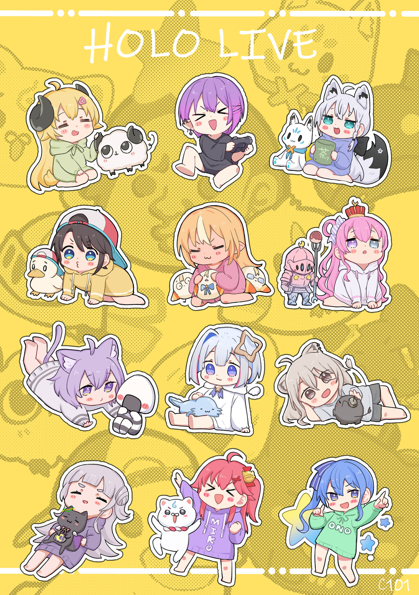 c101的插图-女孩子Vtuber-触站