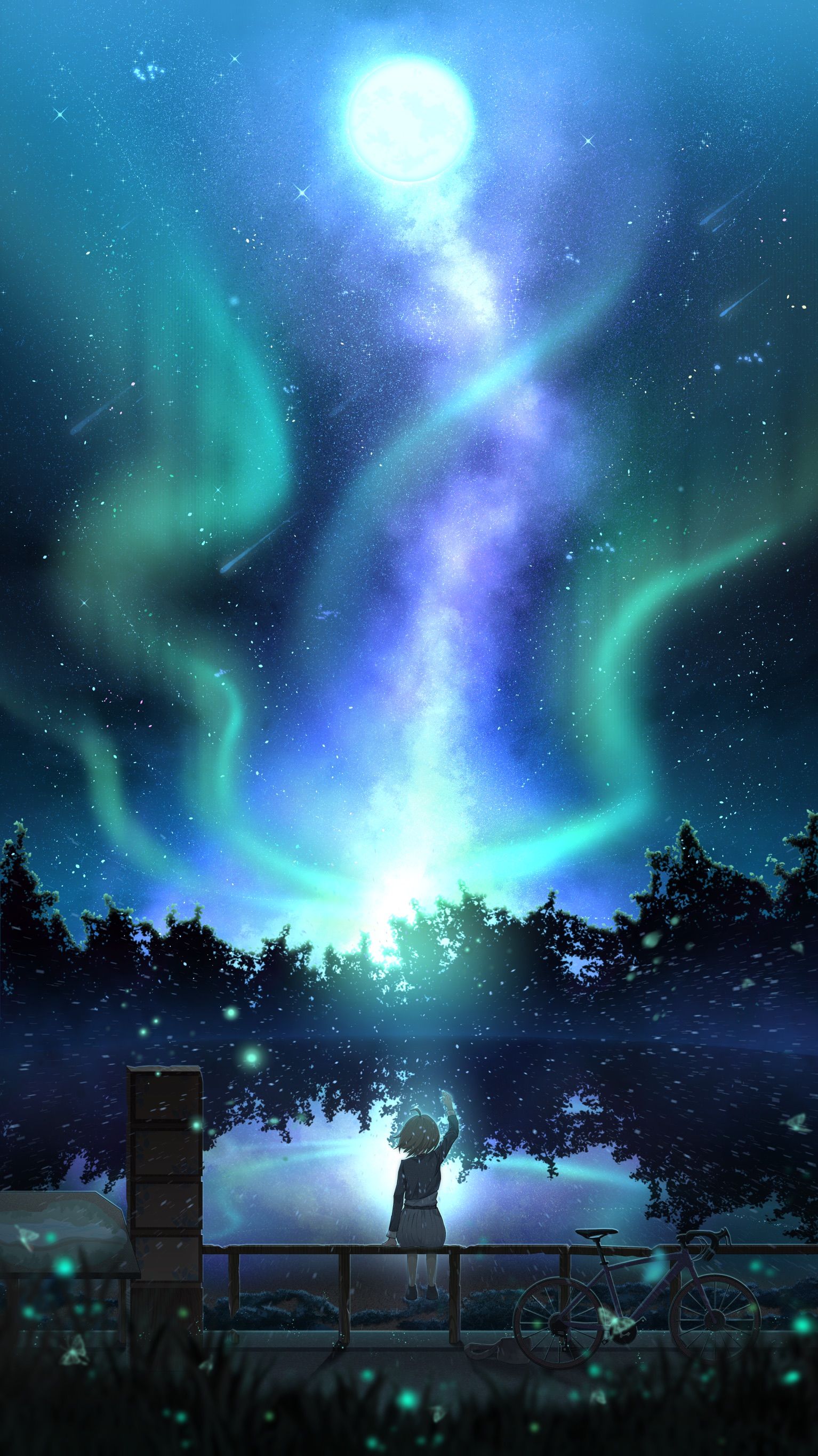 星空-插画星空原创作品-触站