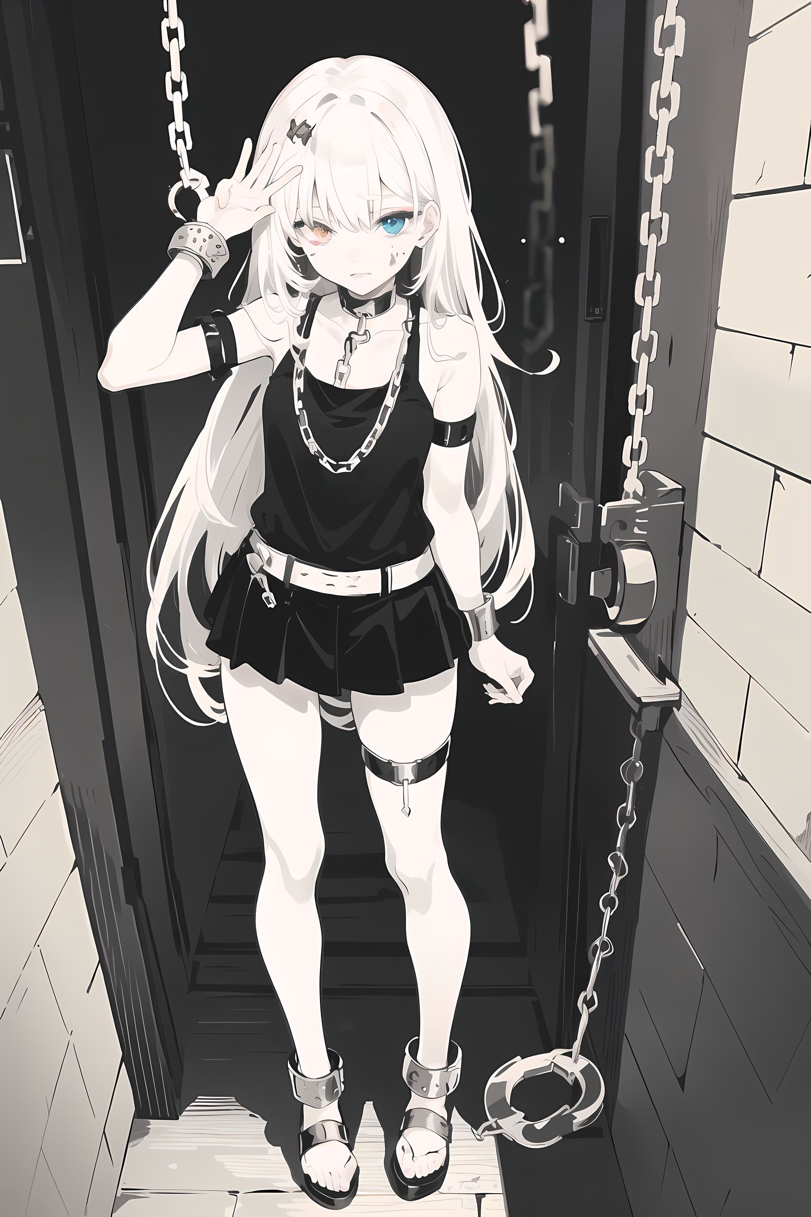 被束缚的少女 触站