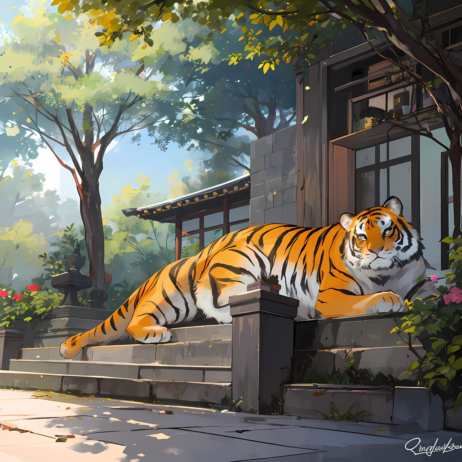 萌虎秋日寻宝-触站