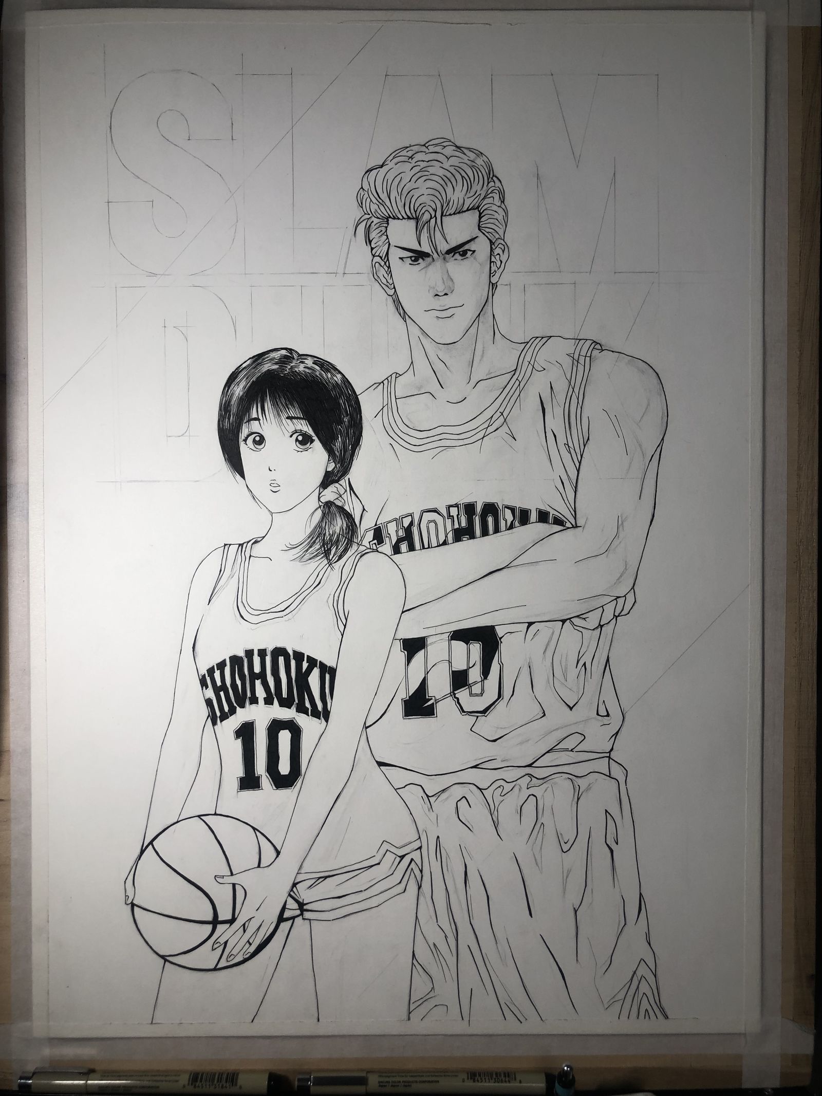 灌篮高手同人，樱木花道和赤木晴子原创作品-触站