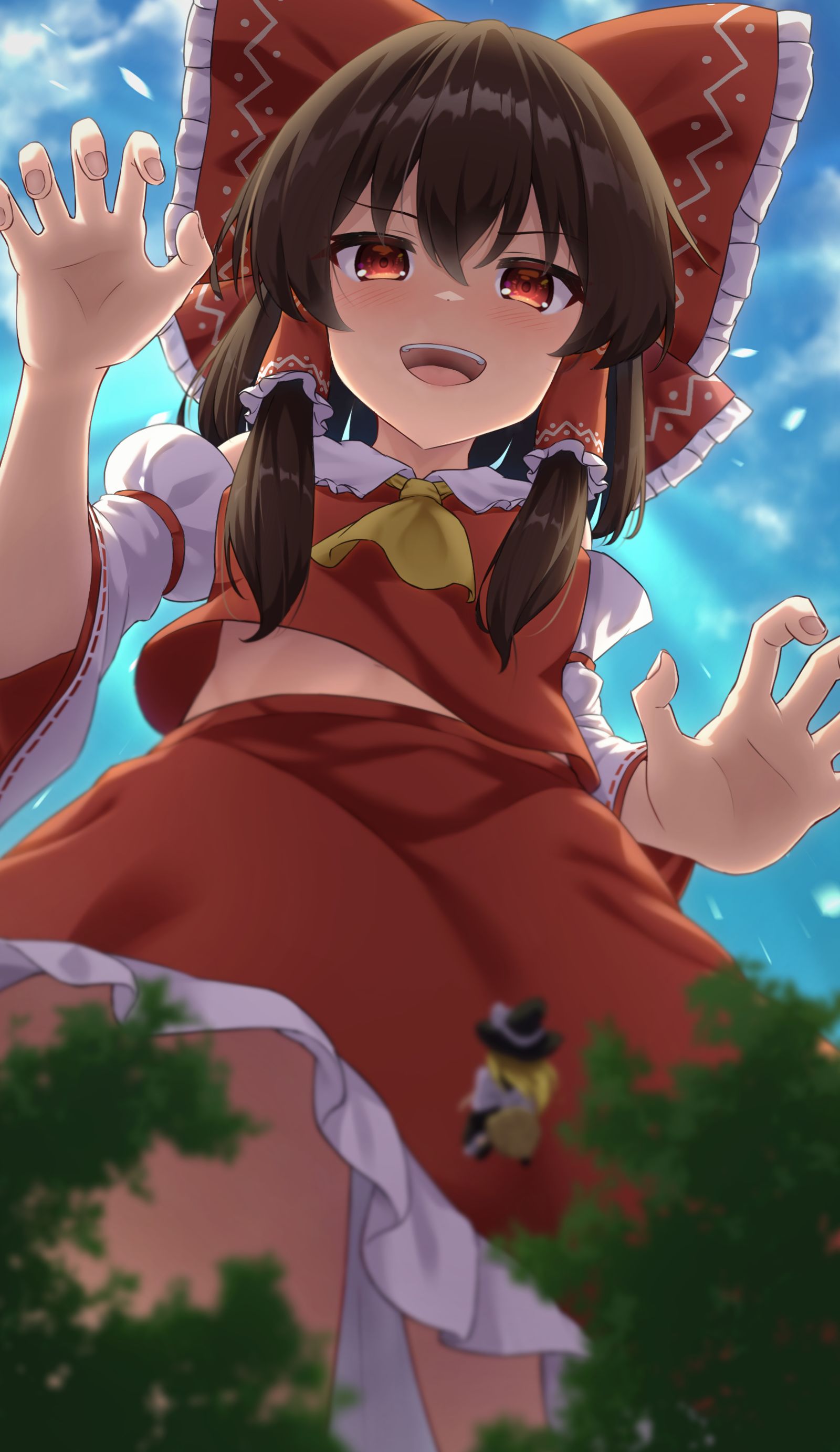 非常大的灵梦（Skeb委托画）-触站