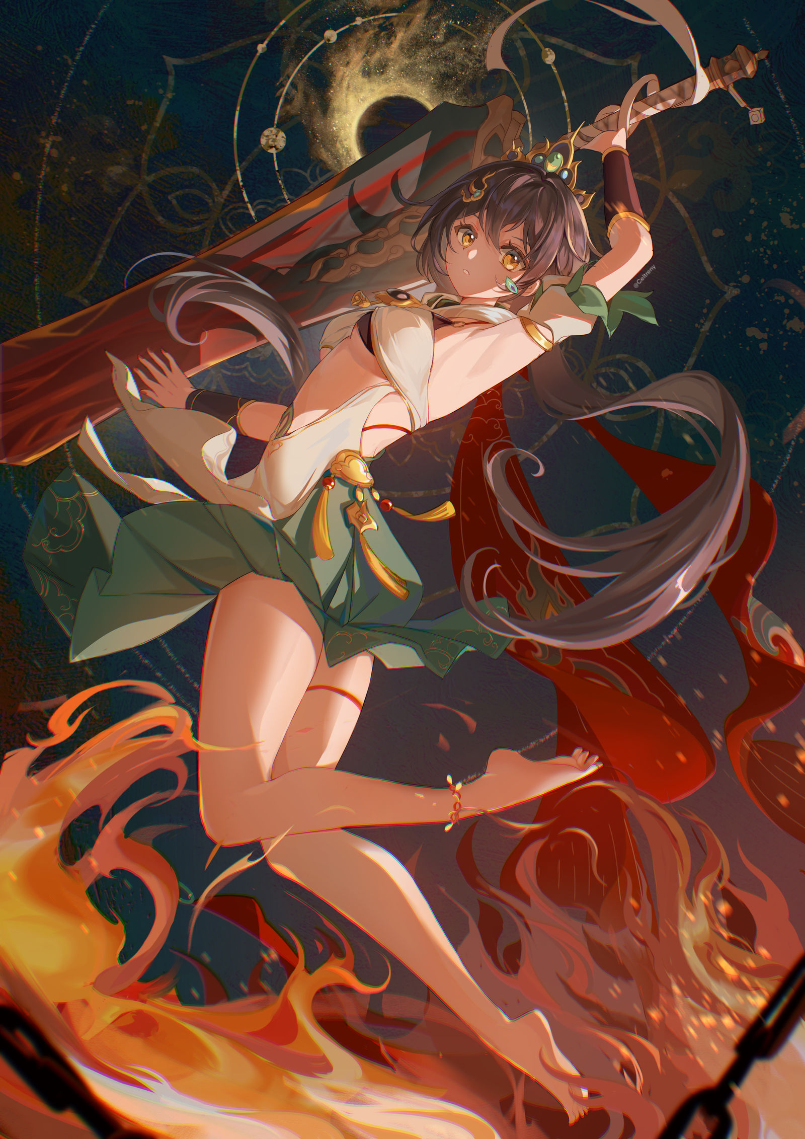 焕燃冰誓 云璃同人原创作品 触站