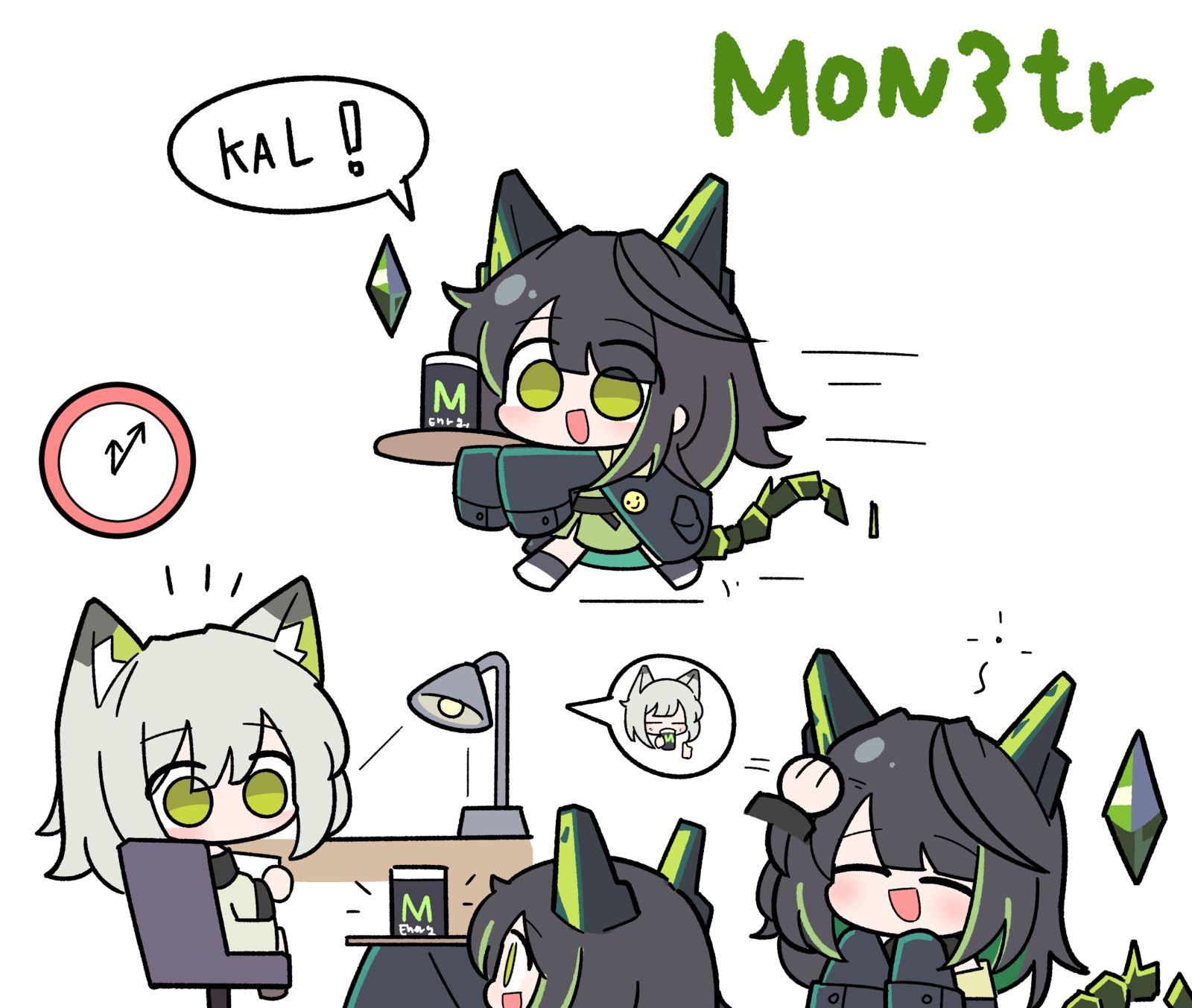 Mon3tr-明日方舟Mon3tr-触站