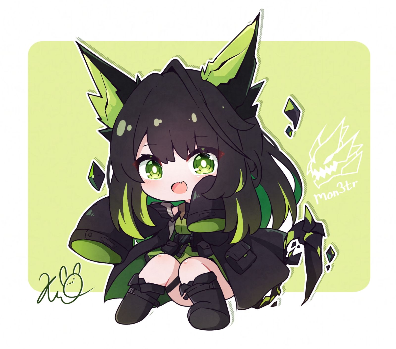 Mon3tr-明日方舟Mon3tr-触站