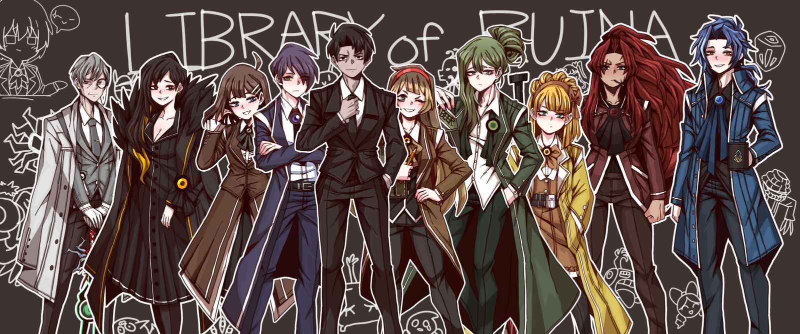 Sephirah-废墟图书馆横图-触站