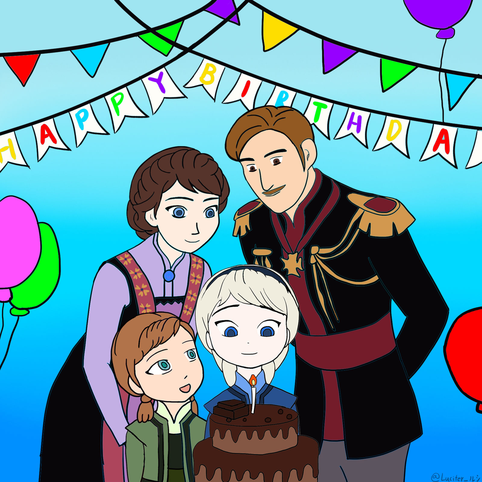 生日快乐，我的Little snow-触站